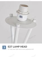 China living room standing lamp bedroom designer fashion simple Nordic floor lamp(WH-VFL-24) for sale