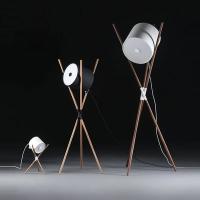 China living room floor lamp bedroom creative simple Walnut lamp Shift Floor Lamp(WH-VFL-25) for sale