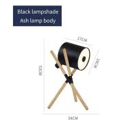 China living room floor lamp bedroom creative simple Walnut lamp Shift Floor Lamp(WH-VFL-25) for sale