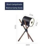 China living room floor lamp bedroom creative simple Walnut lamp Shift Floor Lamp(WH-VFL-25) for sale