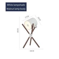 China living room floor lamp bedroom creative simple Walnut lamp Shift Floor Lamp(WH-VFL-25) for sale