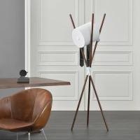 China living room floor lamp bedroom creative simple Walnut lamp Shift Floor Lamp(WH-VFL-25) for sale