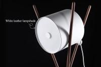 China living room floor lamp bedroom creative simple Walnut lamp Shift Floor Lamp(WH-VFL-25) for sale