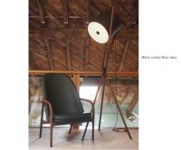 China living room floor lamp bedroom creative simple Walnut lamp Shift Floor Lamp(WH-VFL-25) for sale