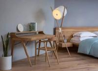 China living room floor lamp bedroom creative simple Walnut lamp Shift Floor Lamp(WH-VFL-25) for sale