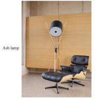China living room floor lamp bedroom creative simple Walnut lamp Shift Floor Lamp(WH-VFL-25) for sale