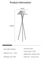 China Living Room Sofaside Lighting Bedroom Home Decor Sorato Floor Lamp(WH-VFL-26) for sale