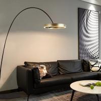 China Home Decor Light Fixture Living Room Coffee Tables Ring Design LED Mito Largo Floor Lamp(WH-VFL-29) for sale