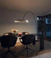 China Home Decor Light Fixture Living Room Coffee Tables Ring Design LED Mito Largo Floor Lamp(WH-VFL-29) for sale