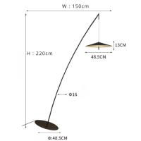 China Bedroom Light Living Room Study Italy Originality Steadfast Floor Lamp(WH-VFL-31) for sale