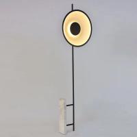China Dining Room Stand Lamp Office Bedside TV Side Floor Light Design Marble Floor Lamp(WH-VFL-32) for sale