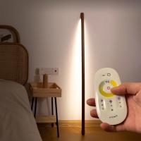 China Atmosphere Lamp Living Room Sofa Nordic Black Walnut Ash Stay Against Wall Floor Lamp(WH-VFL-33) for sale
