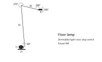 China living room sofa lamp Italian long arm lamp industrial style Lumina Daphine Terra Floor Lamp(WH-VFL-34) for sale