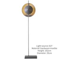 China Corridor Vertical Lamp Living Room Bedroom Minimalist Copenhagen Dawn Floor Lamp(WH-VFL-36) for sale
