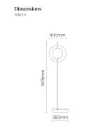 China Corridor Vertical Lamp Living Room Bedroom Minimalist Copenhagen Dawn Floor Lamp(WH-VFL-36) for sale