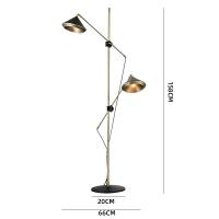 China living room sofa lamp bedroom bedside lamp Nordic industrial style Shear Floor Lamp(WH-VFL-37) for sale