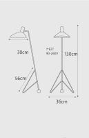 China Living Room Standing Lamp Bedroom Bedside Denmark Tradition Tripod Floor (WH-VFL-41) for sale