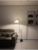 China Reading Light Living Room Corner Home Decor unique fabric lampshade Roattino Floor Lamp(WH-VFL-42) for sale