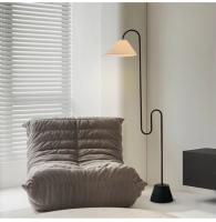 China Reading Light Living Room Corner Home Decor unique fabric lampshade Roattino Floor Lamp(WH-VFL-42) for sale