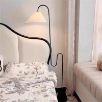 China Reading Light Living Room Corner Home Decor unique fabric lampshade Roattino Floor Lamp(WH-VFL-42) for sale