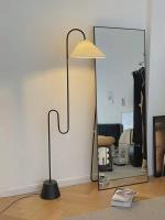 China Reading Light Living Room Corner Home Decor unique fabric lampshade Roattino Floor Lamp(WH-VFL-42) for sale