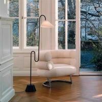 China Reading Light Living Room Corner Home Decor unique fabric lampshade Roattino Floor Lamp(WH-VFL-42) for sale