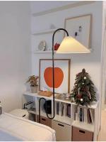 China Reading Light Living Room Corner Home Decor unique fabric lampshade Roattino Floor Lamp(WH-VFL-42) for sale