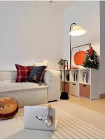China Reading Light Living Room Corner Home Decor unique fabric lampshade Roattino Floor Lamp(WH-VFL-42) for sale
