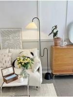 China Reading Light Living Room Corner Home Decor unique fabric lampshade Roattino Floor Lamp(WH-VFL-42) for sale
