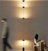 China Bedroom Bedside Lighting Hotel Background TV Wall Desigh Minimalist Cone Floor Lamp (WH-MFL-177) for sale