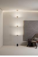 China Bedroom Bedside Lighting Hotel Background TV Wall Desigh Minimalist Cone Floor Lamp (WH-MFL-177) for sale