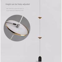 China Bedroom Bedside Lighting Hotel Background TV Wall Desigh Minimalist Cone Floor Lamp (WH-MFL-177) for sale