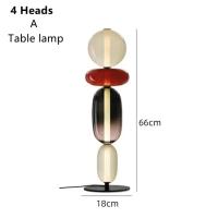 China Indoor Lighting Bedroom Living Room Designer Colorful Glass Light Candy Floor Lamp(WH-MFL-180) for sale
