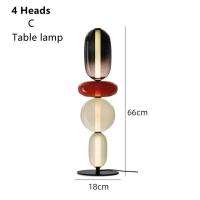 China Indoor Lighting Bedroom Living Room Designer Colorful Glass Light Candy Floor Lamp(WH-MFL-180) for sale
