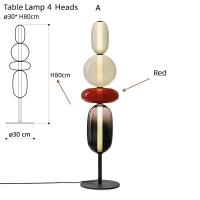 China Indoor Lighting Bedroom Living Room Designer Colorful Glass Light Candy Floor Lamp(WH-MFL-180) for sale