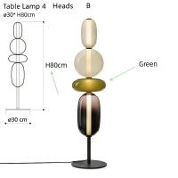 China Indoor Lighting Bedroom Living Room Designer Colorful Glass Light Candy Floor Lamp(WH-MFL-180) for sale