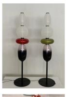 China Indoor Lighting Bedroom Living Room Designer Colorful Glass Light Candy Floor Lamp(WH-MFL-180) for sale