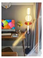 China Indoor Lighting Bedroom Living Room Designer Colorful Glass Light Candy Floor Lamp(WH-MFL-180) for sale