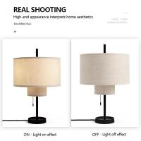 China Home Decor Lighting Fixtures Living Room Sofa Lamp Led Retro Fabric Floor Lamp(WH-MFL-181) for sale