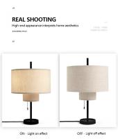 China Home Decor Lighting Fixtures Living Room Sofa Lamp Led Retro Fabric Floor Lamp(WH-MFL-181) for sale