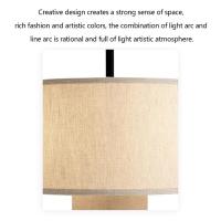 China Home Decor Lighting Fixtures Living Room Sofa Lamp Led Retro Fabric Floor Lamp(WH-MFL-181) for sale