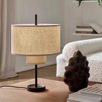 China Home Decor Lighting Fixtures Living Room Sofa Lamp Led Retro Fabric Floor Lamp(WH-MFL-181) for sale