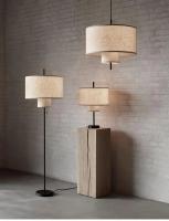 China Home Decor Lighting Fixtures Living Room Sofa Lamp Led Retro Fabric Floor Lamp(WH-MFL-181) for sale