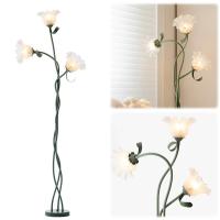 China Rural Floor Lamp Home Bedroom Bedside Lamp Warm Romantic Flower Modern Lily Floor Lamp(WH-MFL-182) for sale