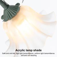 China Rural Floor Lamp Home Bedroom Bedside Lamp Warm Romantic Flower Modern Lily Floor Lamp(WH-MFL-182) for sale