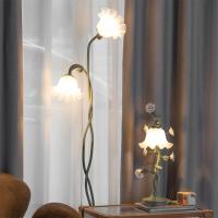 China Rural Floor Lamp Home Bedroom Bedside Lamp Warm Romantic Flower Modern Lily Floor Lamp(WH-MFL-182) for sale