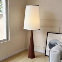 China Bedroom Bedside Light Home Decoration Fabric Lamp Shade E27 Led Wabi Sabi Floor Lamps(WH-MFL-184) for sale