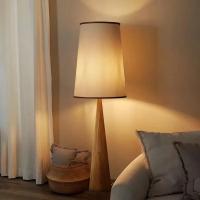 China Bedroom Bedside Light Home Decoration Fabric Lamp Shade E27 Led Wabi Sabi Floor Lamps(WH-MFL-184) for sale