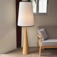 China Bedroom Bedside Light Home Decoration Fabric Lamp Shade E27 Led Wabi Sabi Floor Lamps(WH-MFL-184) for sale