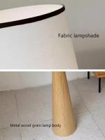 China Bedroom Bedside Light Home Decoration Fabric Lamp Shade E27 Led Wabi Sabi Floor Lamps(WH-MFL-184) for sale
